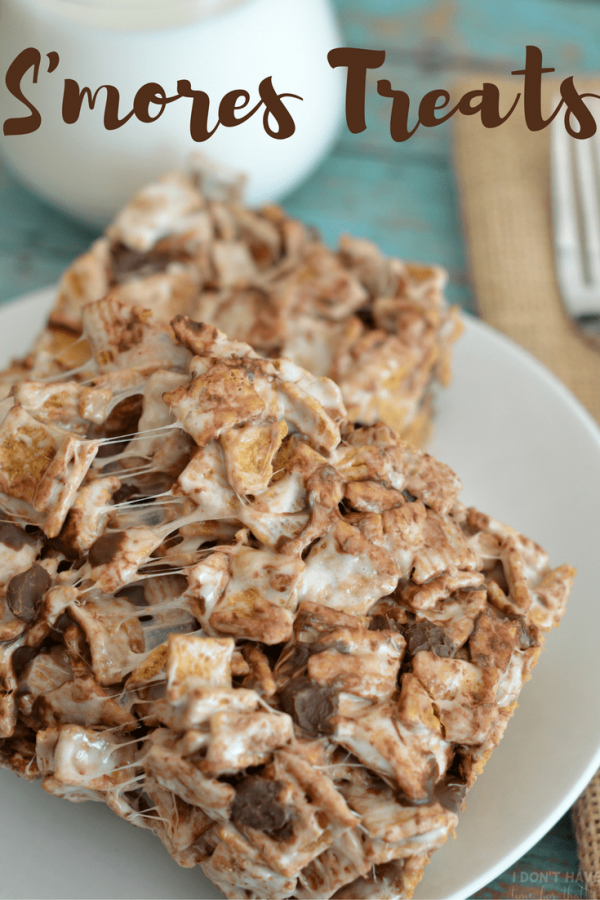 Quick and Easy S'mores Treats - I Don't Have Time For That!