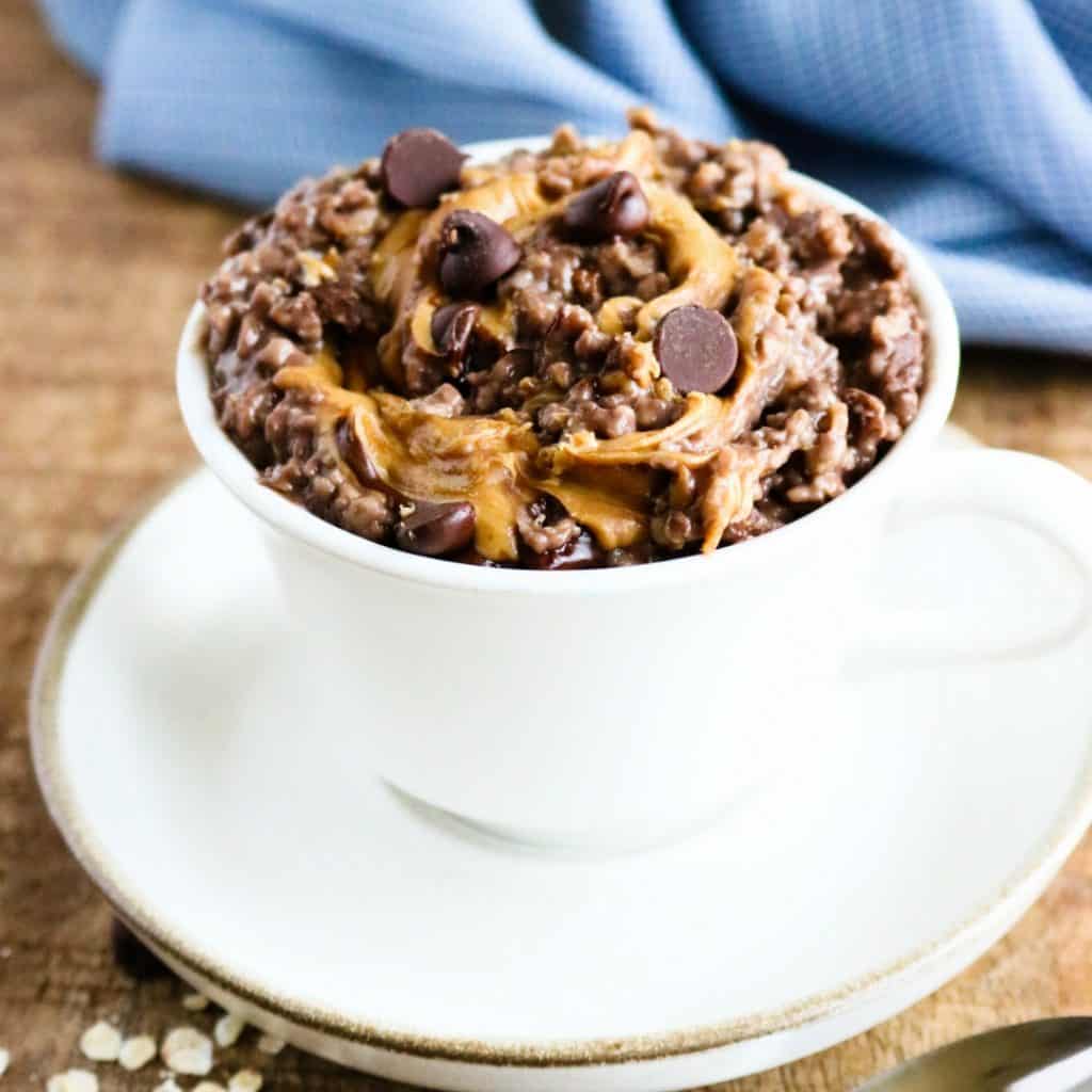 Instant Pot Chocolate Peanut Butter Quick Oats - I Don't Have Time For ...
