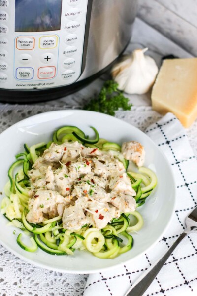 Instant Pot Creamy Garlic Chicken
