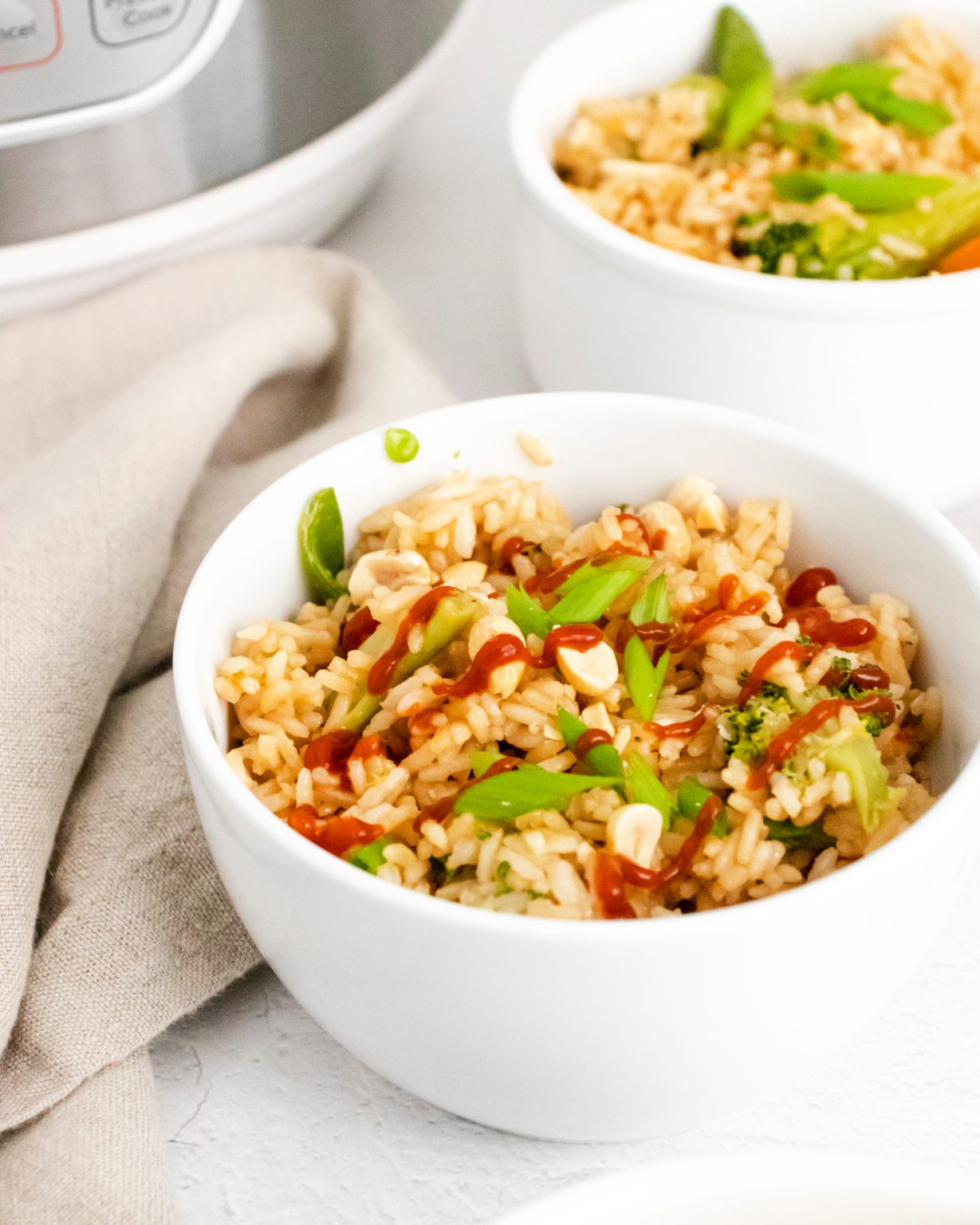 Instant Pot Vegetable Fried Rice - I Don't Have Time For That!