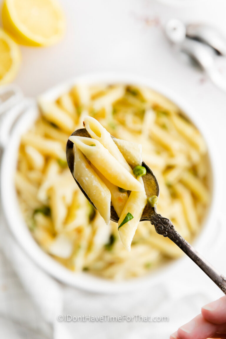 Instant Pot Lemon Pea Pasta