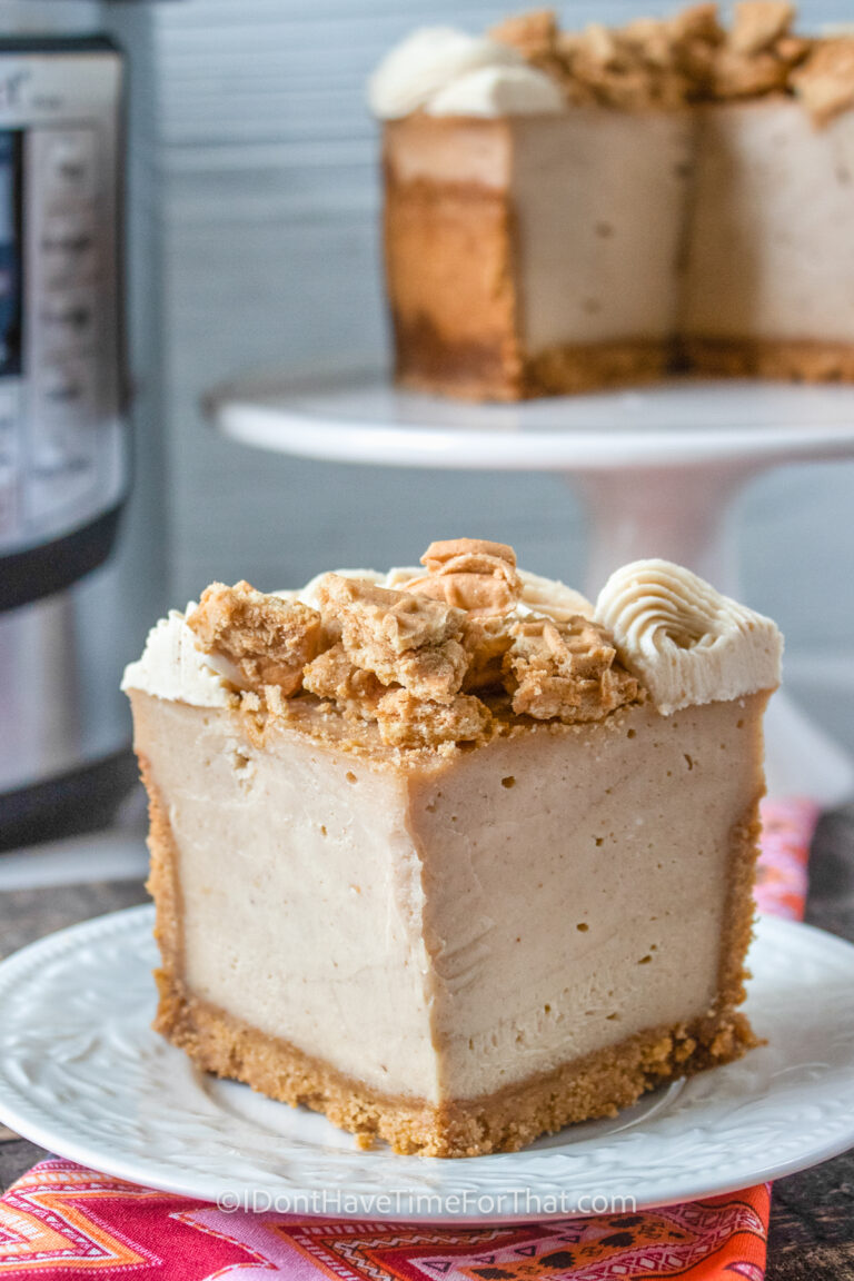 Instant Pot Peanut Butter Cheesecake